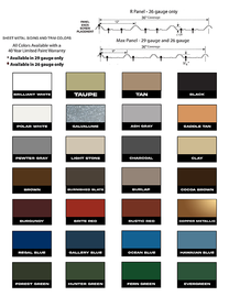 Rake Trim - Metal Trim & Flashing - Choose from our 21 Vibrant Colors ...