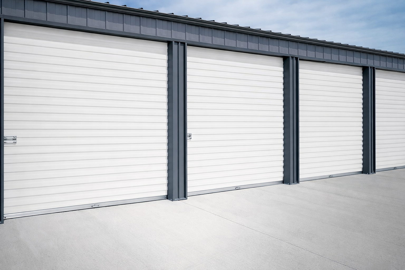 Garage Doors - Overhead Doors - Wind Rated - 20-Ft Wide Steel Roll-up ...